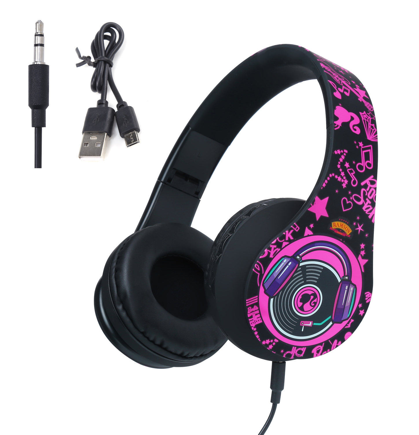 Barbie Shuffle Pro Bluetooth Headphones | Ramson Industries ...