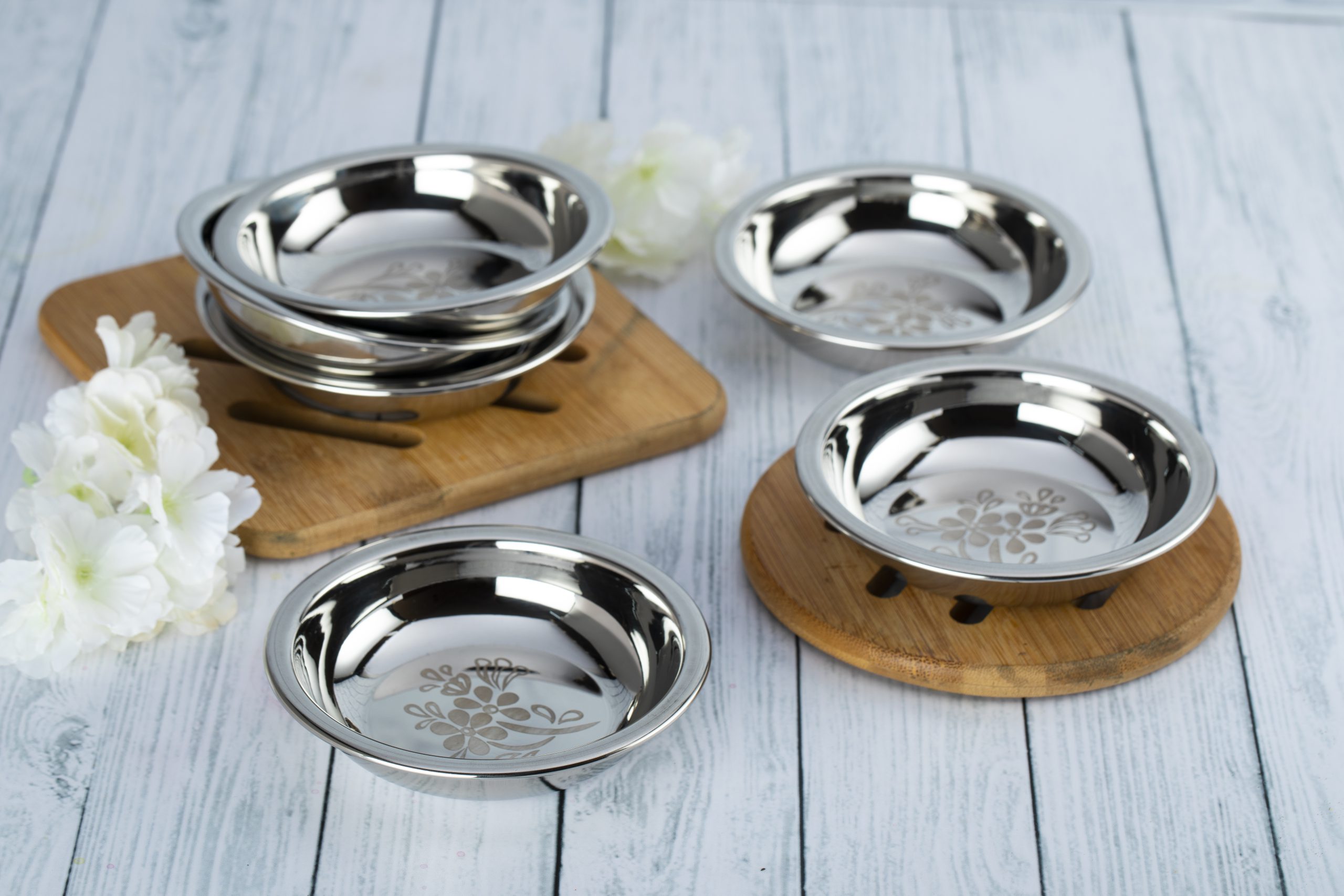 Pudding Plate Floral design | Ramson Industries