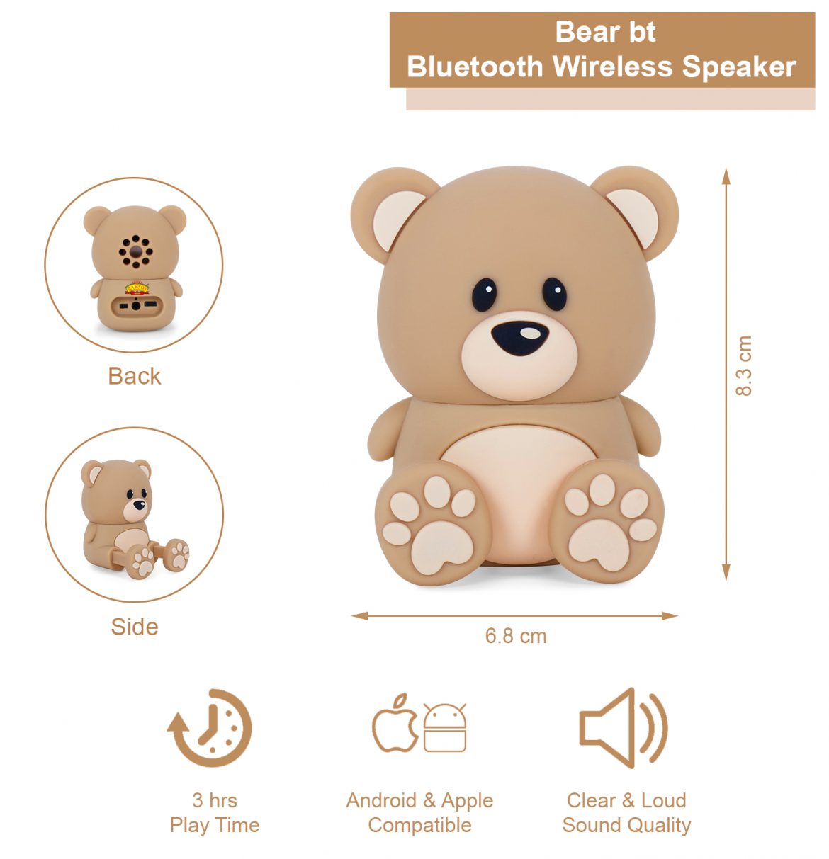 Bear Bluetooth Speaker | Ramson Industries